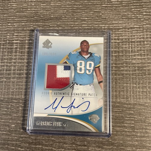 2006 SP Authentic Marcedes Lewis Rookie Patch Auto Autograph #80/999 ...