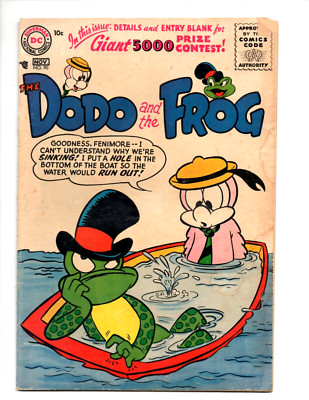 Dodo and the Frog 1956 Oct/Nov No. 90 DC Comic Book Good Condition | eBay