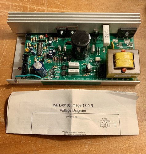Icon Image Treadmill Motor Controller MC-2100 IMTL49105 17.0 R Part ...