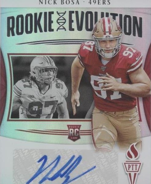 2019 Panini Passing the Torch - Rookie Evolution Autographs Silver #RE ...