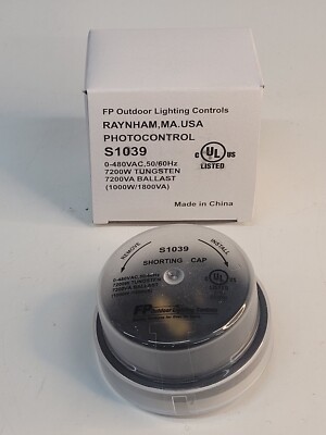 FP Outdoor Lighting S1039 Photocontrol 0-480VAC Shorting Cap Low Pro ...