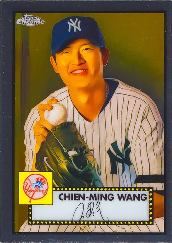 Chien-Ming Wang 2021 Topps Chrome Platinum Anniversary Edition Baseball ...