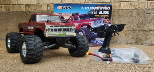 FMS Ford F100 First Blood 1:10 RC Monster Truck (Slightly Used) | eBay