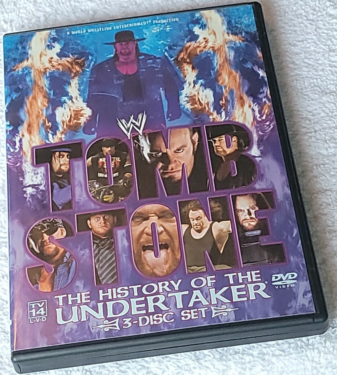 Tombstone The History Of The Undertaker 3 Disc Set Wwe Dvd Wrestling | eBay