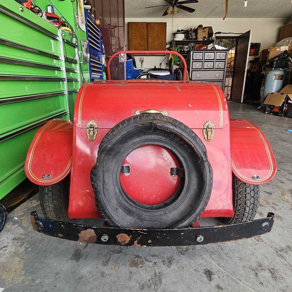 ALL METAL Tin Lizzie Ford shriners running Model-T GO-KART GO-CART ...