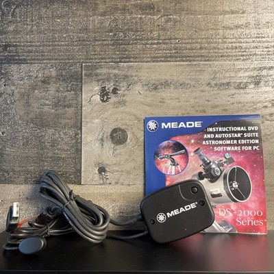 Meade Autostar Telescope USB Camera w/ 2 Disc Software and ...