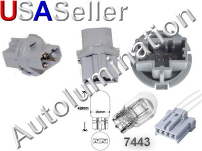 Mazda Brake Tail Light Trunk Lid Lamp Bulb Socket G14S-51-3E7 | eBay