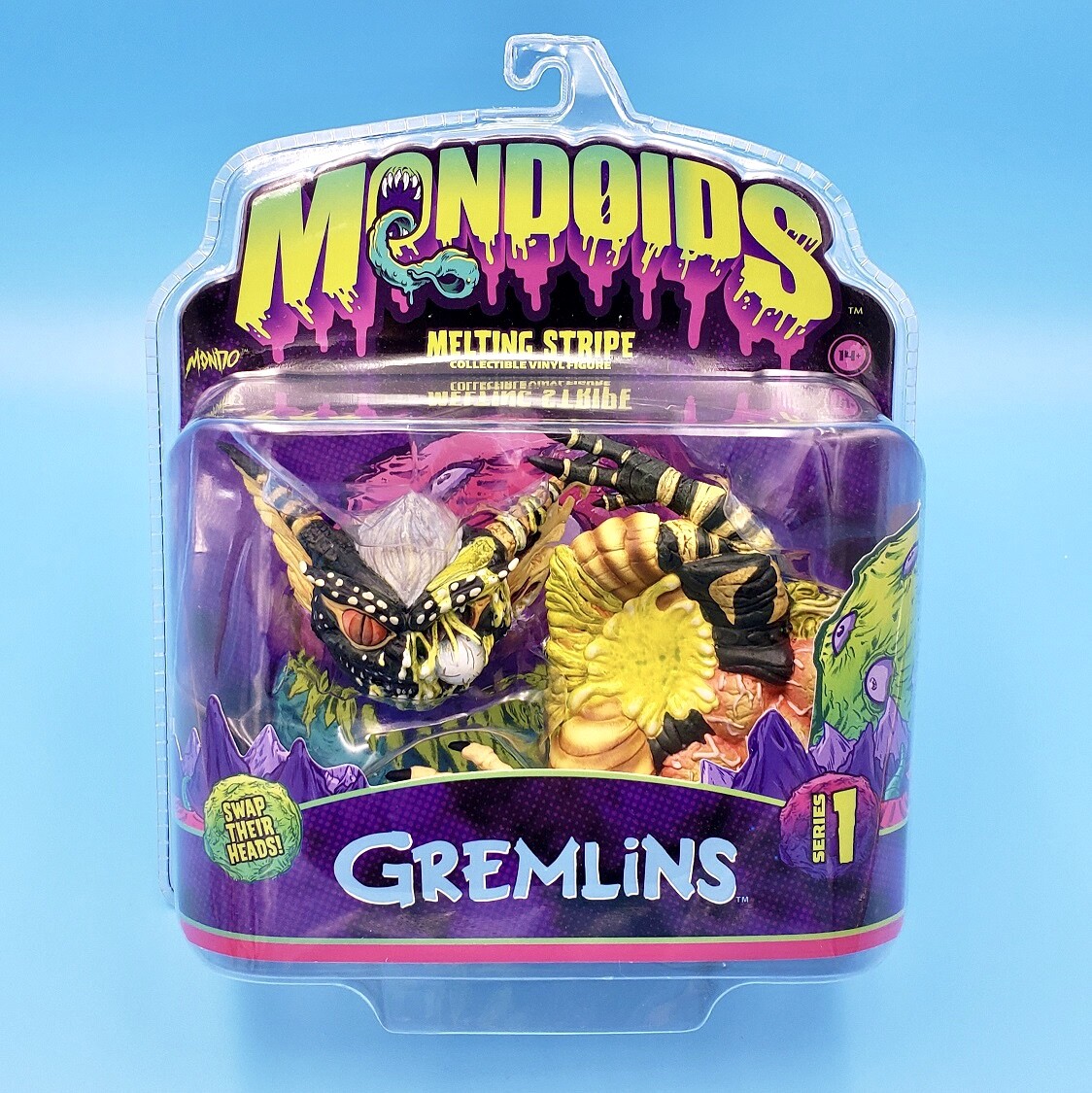 Gremlins Melting Stripe Mondoid Vinyl Figure Statue 2.5" Mondoids ...