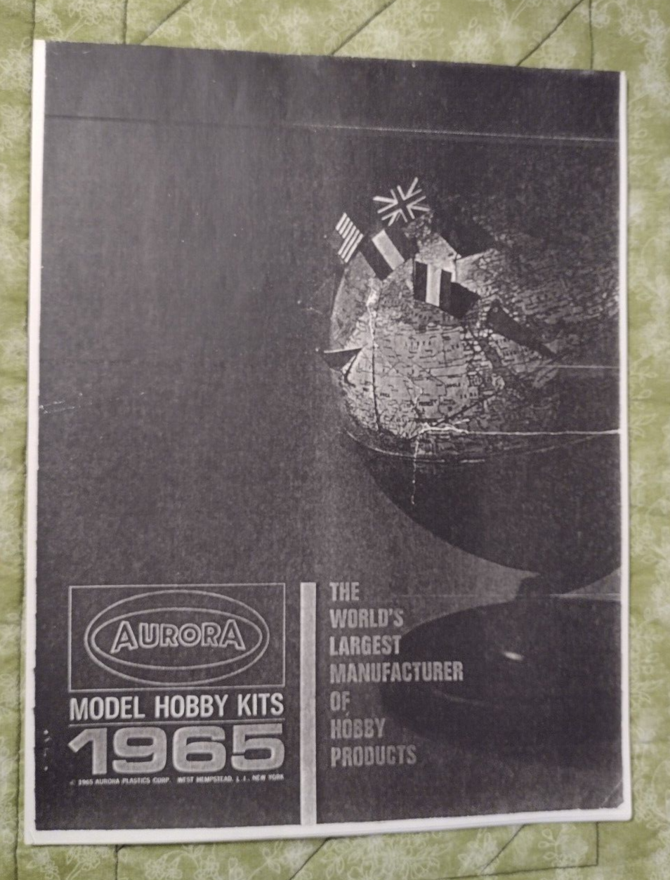 Aurora Model Hobby Kits 1965 Repro Catalog/Universal Monsters/Military ...