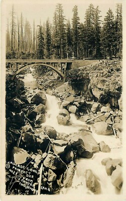 CRATER LAKE, OREGON - CASCADE GORGE PROSPECT ORE FROM LAKE - REAL PHOTO ...