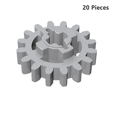 94925 Technic Gear 16 Tooth Reinforced Light Gray GEAR WHEEL Z16 ...