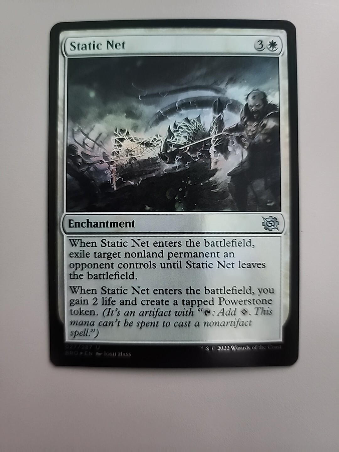 MTG Static Net The Brothers' War 027/287 Foil Uncommon | eBay