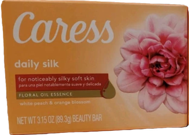 Caress Daily Silk Bar Soap White Peach & Orange Blossom Bath Soap ...