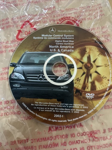 2001-2005 Mercedes ML Genuine Navigation DVD Disc 2002-1 (Used) | eBay