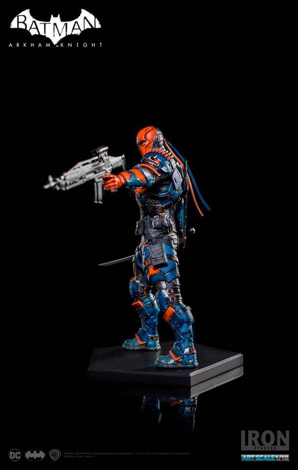 Deathstroke Art Scale 1/10 DC Arkham Knight Series Limited Edit - Iron ...
