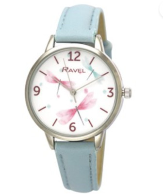 Ravel Ladies Blue Dragonfly Wrist Watch RF011.6 | eBay