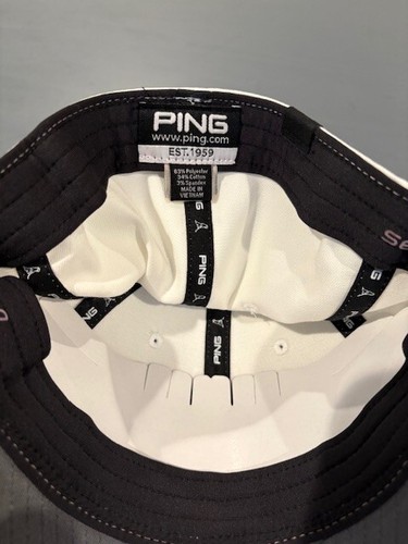 Lot of 3 PING Golf SensorCool FlexFit Structured Hat - White/Gray L/XL NEW | eBay