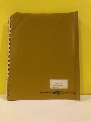 Manuals & Books - Systron Donner Model