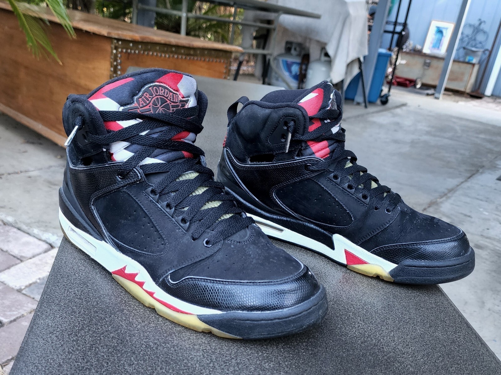 Nike Jordan Sixty Plus Black White Varsity Red 2009 U… - Gem