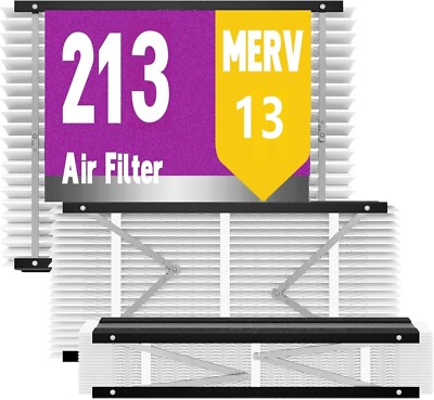 2-Pack 213 Filter Replacement Compatible with AprilAire 213 20x25x4 | eBay