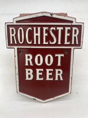 Vintage Original ROCHESTER ROOT BEER BARREL EMBLEM SIGN | eBay