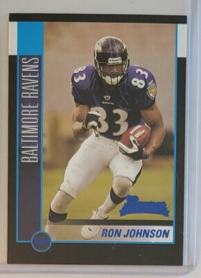2002 Bowman Rookie Blue #153 Ron Johnson Baltimore Ravens Football Card ...