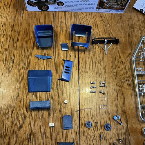 1972 Revell The Rodfather Classic T-bucket Street Roadster Started ...