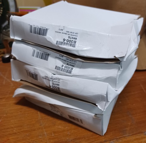 'Lot of 7' System Sensor B300-6 Fire Alarm Smoke Detector Base 6" White ...