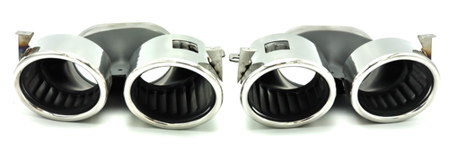 Exhaust Tips For Mercedes CLA 45 AMG W118 C118 A45 W177 V177 GLB X247 ...