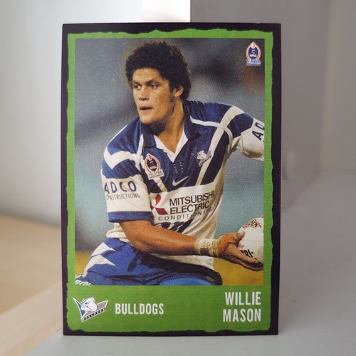 Willie Mason 2004 Telegraph Rugby League NRL Bulldogs Trading Card #22 ...