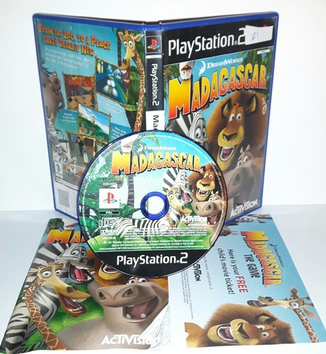 Madagascar Film Dreamworks Cinema - PS2 Playstation Game | eBay
