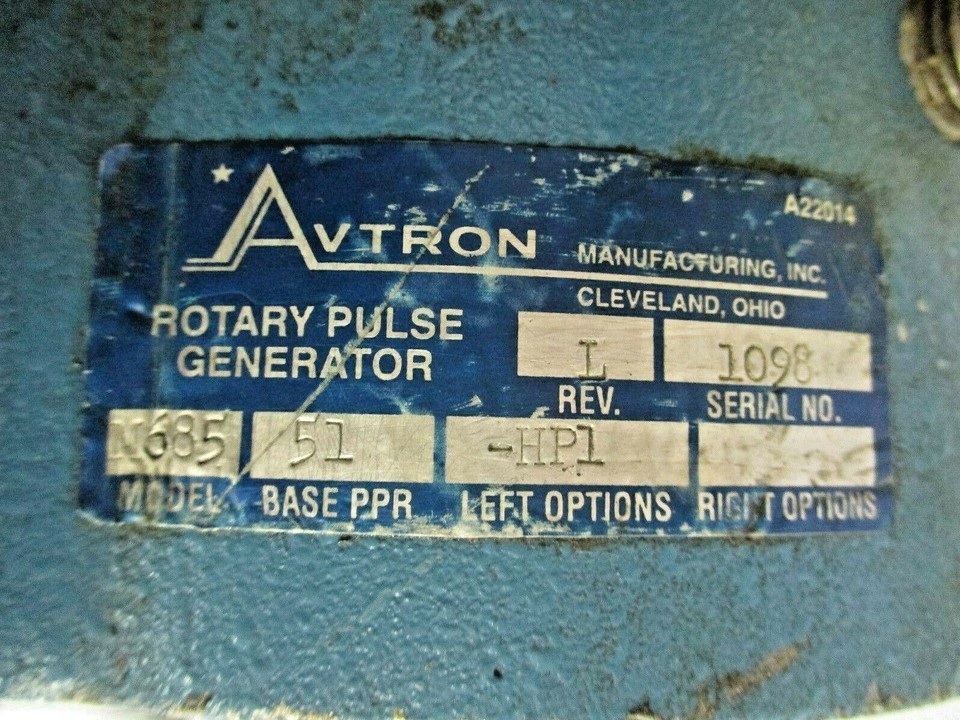 AVTRON ROTARY PULSE GENERATOR M685 | eBay