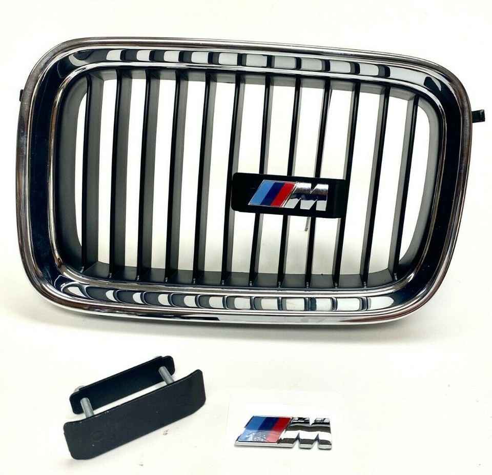 BMW M3 E30, E36, E46, M5, M6 front grill emblem with Mount bracket ...