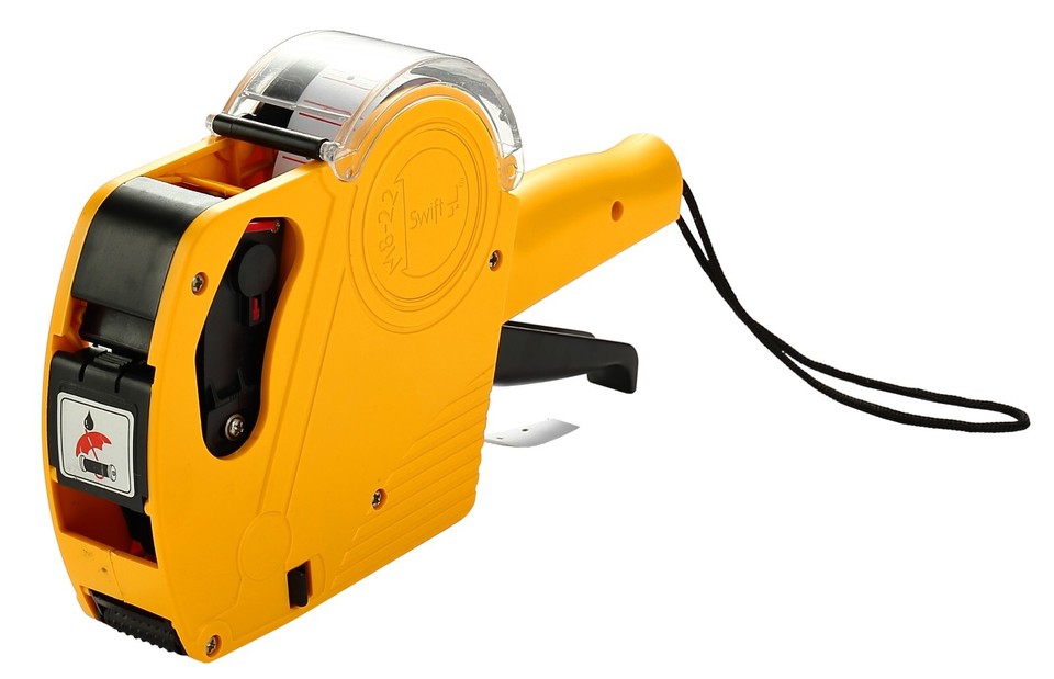 Original Swift Price Gun Pricing Labeller Kit 22x12 CT1 Labels & Spare ...