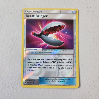 Beast Bringer 164/214 SM Unbroken Bonds Reverse Holo Uncommon Trainer ...