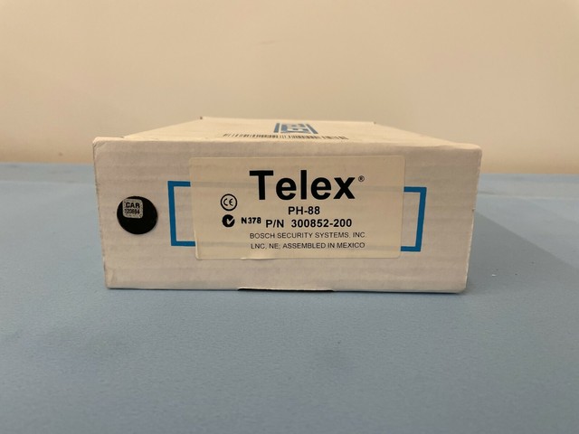 Telex Ph-88 Single Sided Headset W/ 4pin XLR Connector for sale online ...