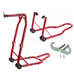 Warrior Front Head / Rear Motorcycle / Bike Paddock Stands & Bobbin ...
