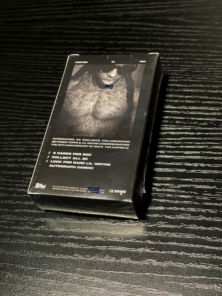 2021 Topps x Lil Wayne – Tha Carter IV – 10th Anniversary - 8 Card Pack ...