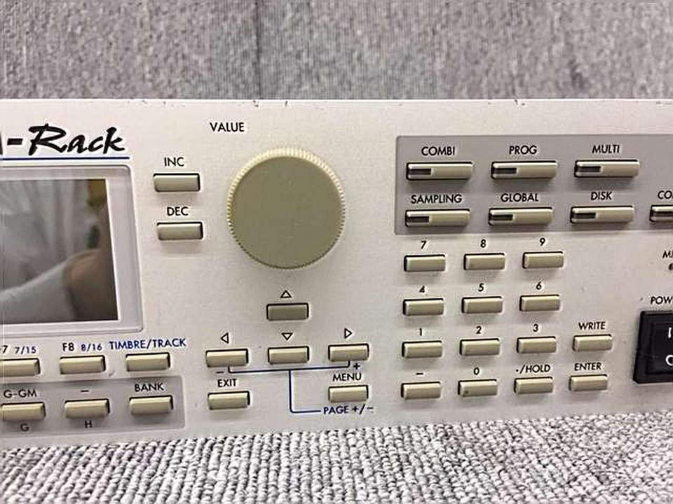 KORG TRITON RACK SYNTHESIZER sound source module multitimbral Tested | eBay