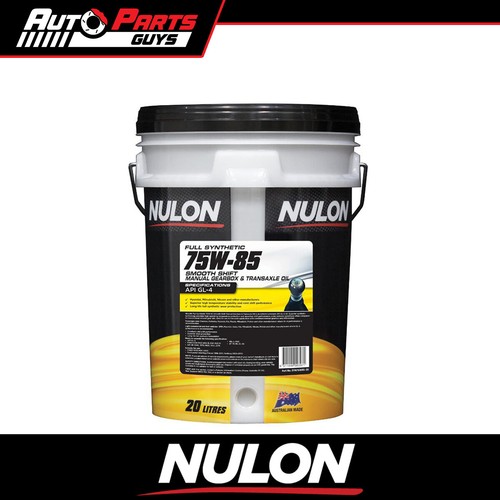 Nulon Full Syn 75W-85 Smooth Shift Manual Gear &Trans Oil 20 Litre ...