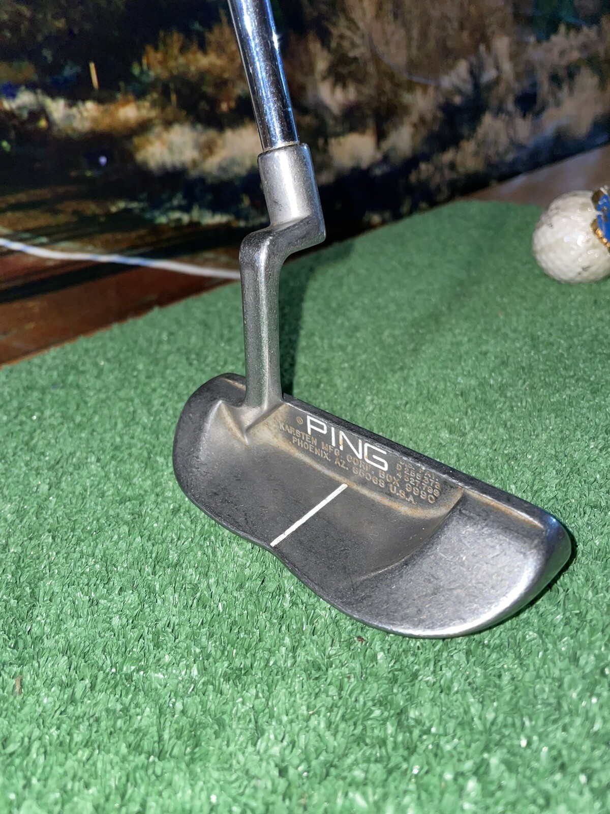 rare COLDSTREAM Country Club vintage PING B-60 Golf Putter w/Pingman ...