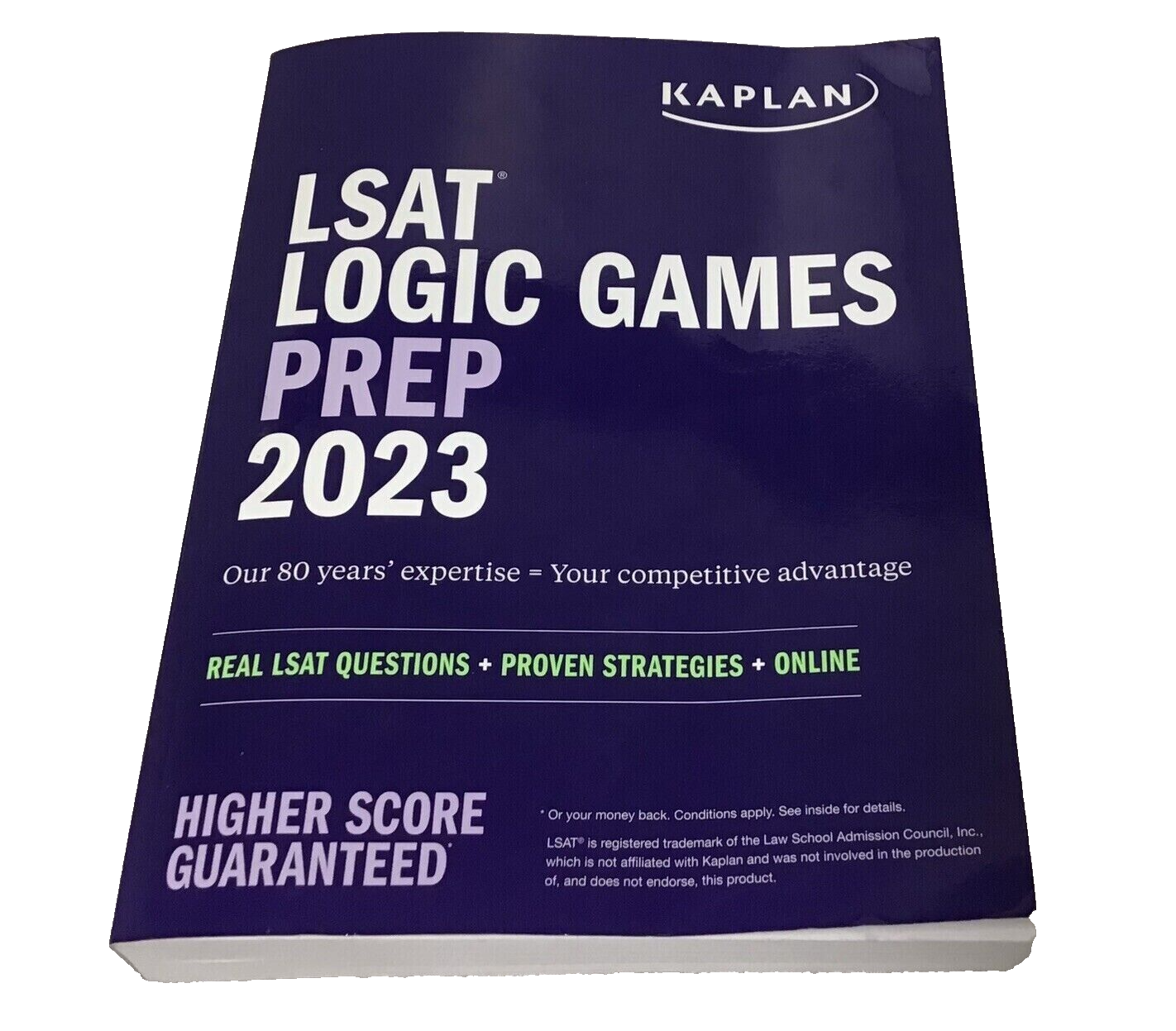 Kaplan Test Prep Ser.: LSAT Logic Games Prep 2023: Real LSAT Questions ...