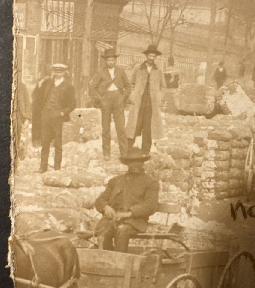 North Main Street RPPC Water Valley Mississippi MS 1910s Missing back ...
