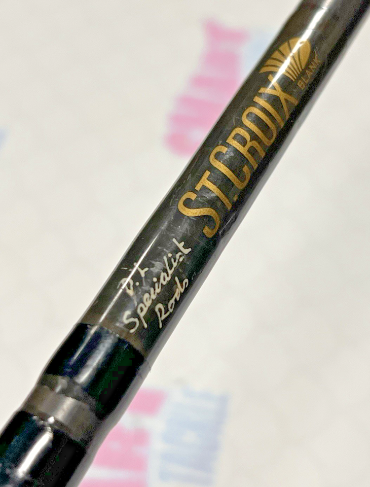 Dave Lumb Pike Rod Fishing custom built st Croix usa blank 7ft ...