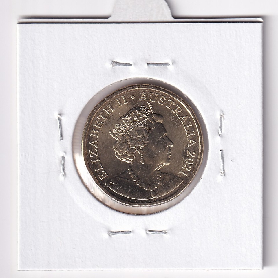 AUSTRALIAN: 2021 $1 UNC AUSSIE COIN HUNT 2 ALPHABET LETTER V VICTA ...