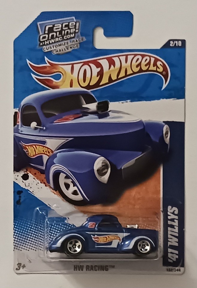 Lot of 9 2010-11 Hot Wheels 41 Willys & Custom 41 Willys Coupe Wal-Mart ...
