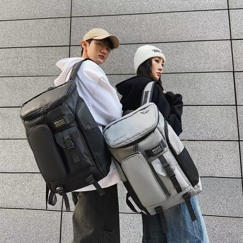 Letter Print Large Capacity Multifunctional Bapa For Travel And Hiking ...