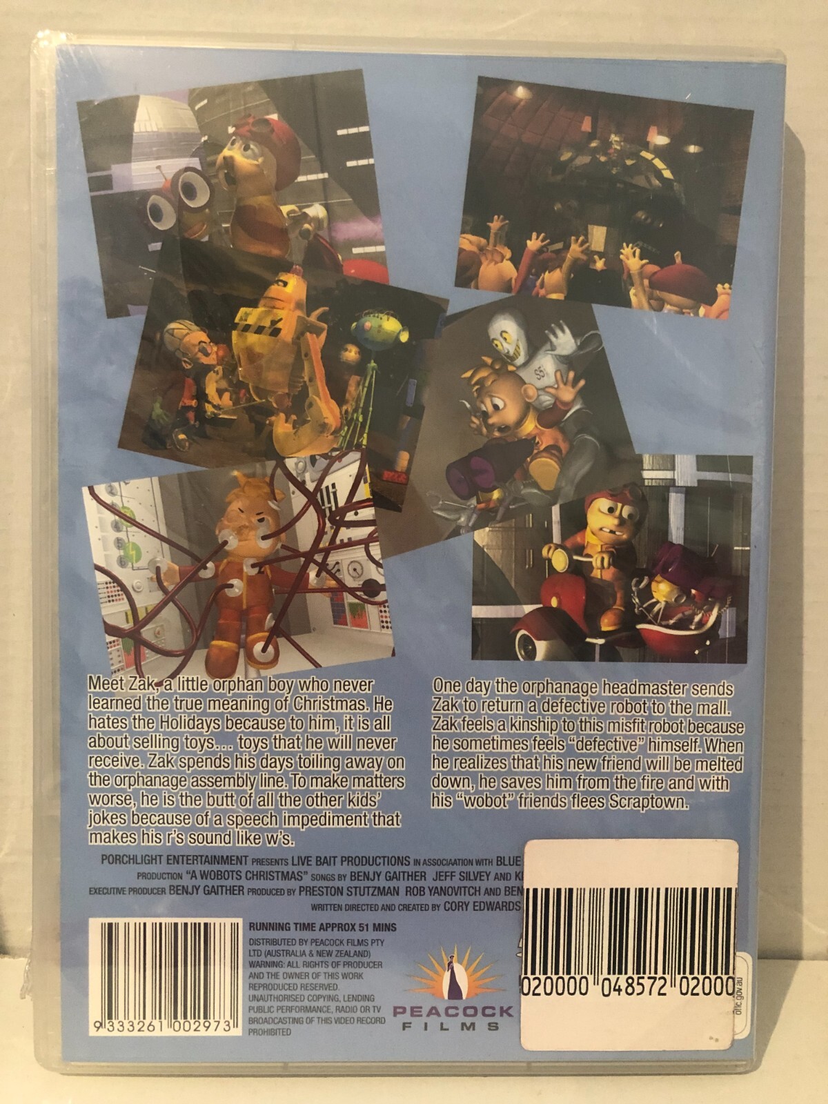 A WOBOTS CHRISTMAS ~ BRAND NEW & SEALED ~ RARE DVD | eBay Australia
