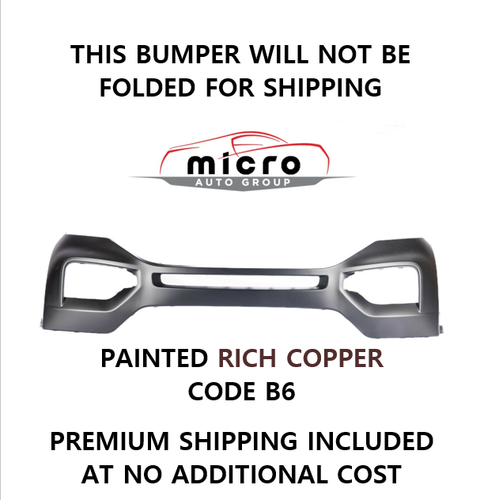 2020-2024 EXPLORER FRONT BUMPER OEM RICH COPPER B6 W/O PARK ...