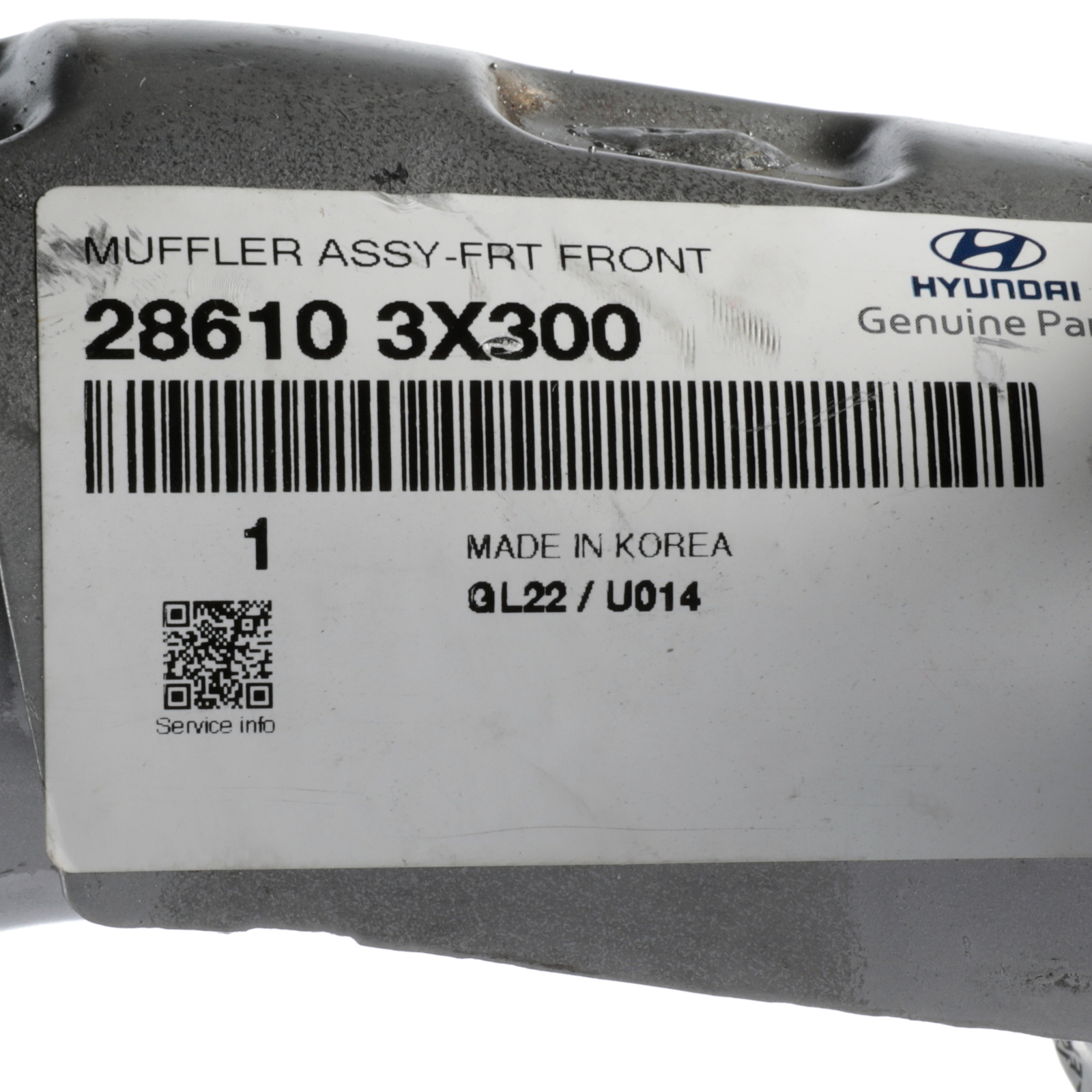 OEM NEW HYUNDAI 2011-2017 Elantra Exhaust System Front Pipe Assembly ...